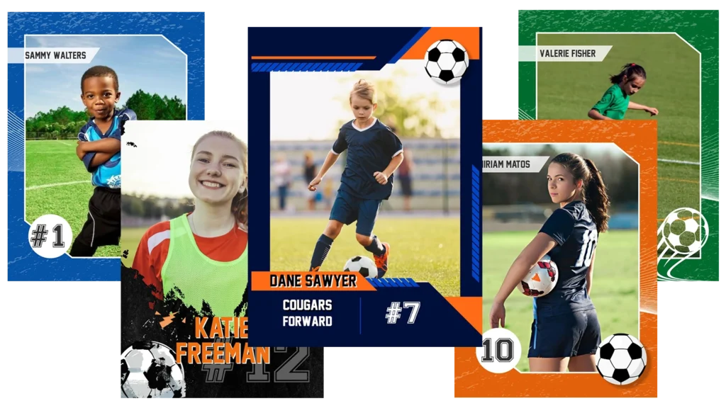 Custom Soccer Cards - Print Cards